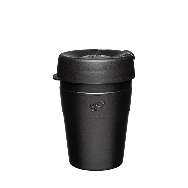 KeepCup Thermal 12oz Black | Insulated Steel Coffee Cup USA